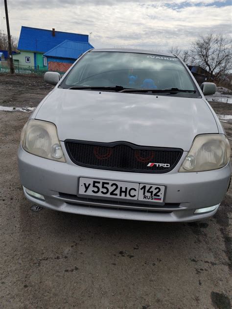 Решётка TRD. Кайф. — Toyota Corolla (120), 1,5 л, 2003 года | тюнинг ...