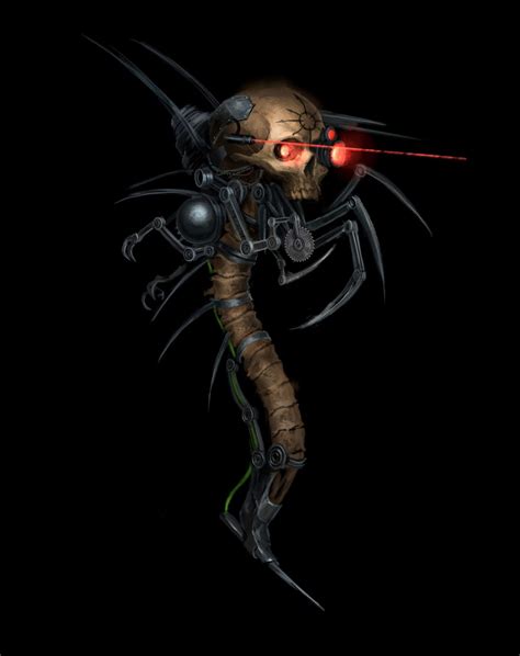 Wandering Servo Skull At Spencer Burley Blog