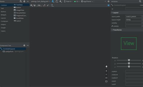 Android Studio в буквальном смысле не работает визуальный редактор макетов Stack Overflow на