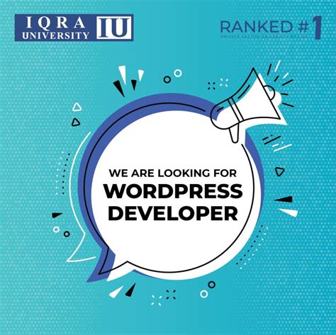 Html Developer Javascript Wordpress Iqrauniversity Iqra