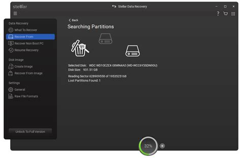 Stellar Data Recovery 12 Windows Premium En Recovering A Lost Partition
