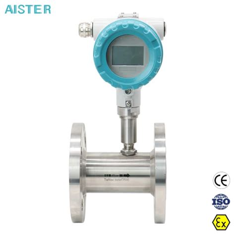 Edible Oil Liquid Turbine Flowmeter Pulse Output Signal Flow Meter Sanitary Turbine Flowmeter