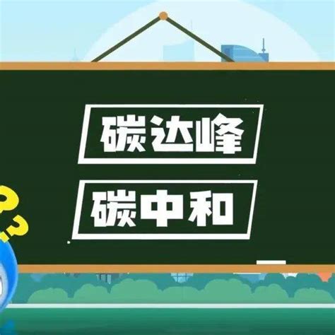 环境科普 碳达峰”、 碳中和”科普知识宣传排放全球二氧化碳
