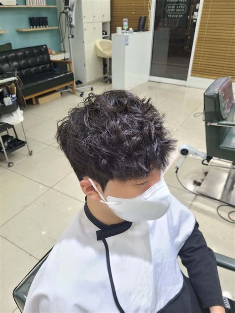 남자 히피펌 소프트한 느낌 스핀스왈로펌 네이버 블로그