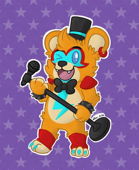 Fanart Glamrock Freddy By Brp Art On Deviantart