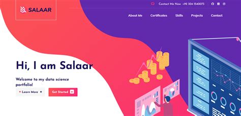 github salaarkhan dev datascience portfolio template data science portfolio