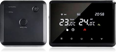 Yuanpgky Wifi Programmable Roomthermostat Smart Wireless Thermostat Wall Mounted Boilers Water