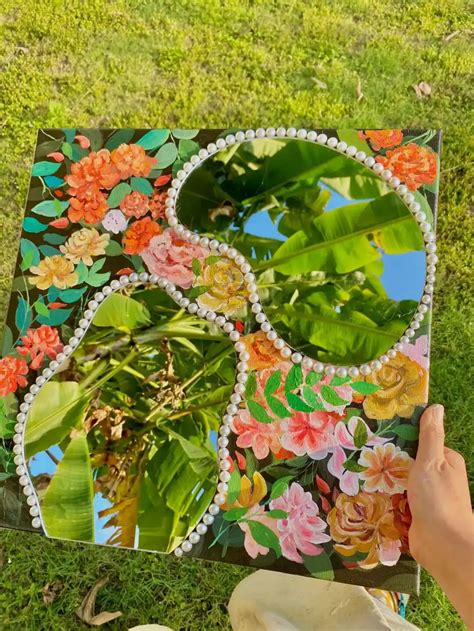 Lukisan Dekoratif｜cermin Diy｜lukisan Akrilik｜canti แกลเลอรีที่โพสต์