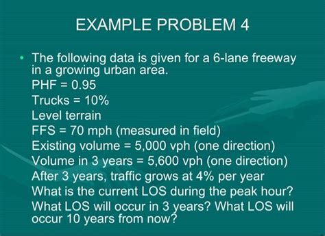 Solved Example Problem 4 The Following Data Is Given For A