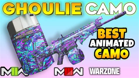 How To Unlock Animated Camo Ghoulie Camo In Cod Warzone Dmz Mw2 Mw3