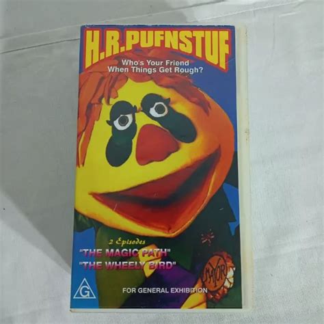 H R PUFNSTUF MAGIC PATH The Wheely Bird VHS Vintage Collectors EUR 21