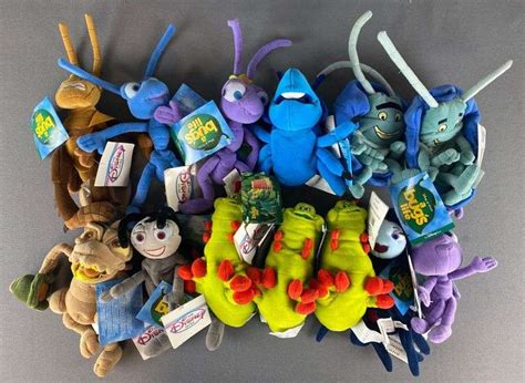 Group Of Walt Disney Bugs Life Plushies Matthew Bullock Auctioneers