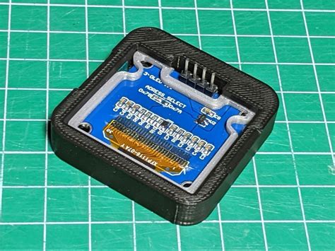 Display Clip For Oled Terminal By Steve Download Free Stl Model