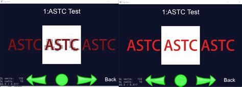 Astc Test Has Artefakte Is This Correct Or Some Settings On My Machine · Issue 370