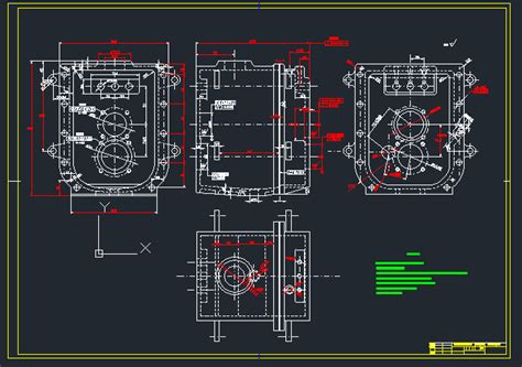 东风日产轿车变速箱课程设计 AutoCAD 2018 模型图纸下载 懒石网