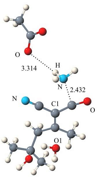 Reaction Of Protonated Complex With Acetate Anion A Loss Of H 2 O Download Scientific Diagram
