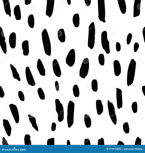 Abstract Pattern With Uneven Speck On White Stock Vector