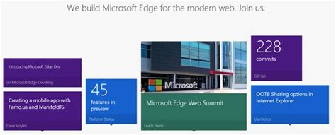 Microsoft Edge Dev Blog Launched
