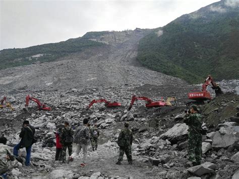 地调局环境监测院为茂县地灾应急提供支撑中国地质调查局