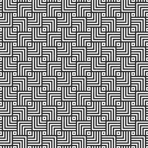 Premium Vector Geometric Maze Seamless Pattern Monochrome Background Vector Illustration