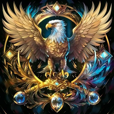 Premium Photo The Eagles Wings Are Gracefully Spread And It Has