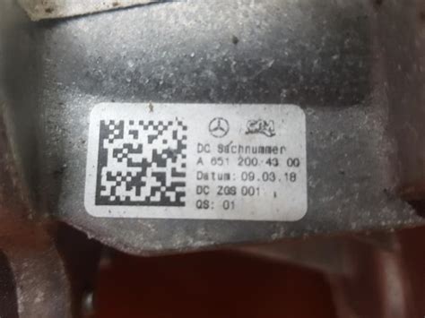 Water Pump Mercedes Gla 22 220 D 16v A6512004300 651930