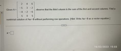 answered 2 4 6 5 3 2 4 2 6 5 0 5 nontrivial… bartleby