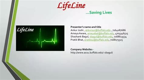 Ppt Lifeline Powerpoint Presentation Free Download Id 1612443