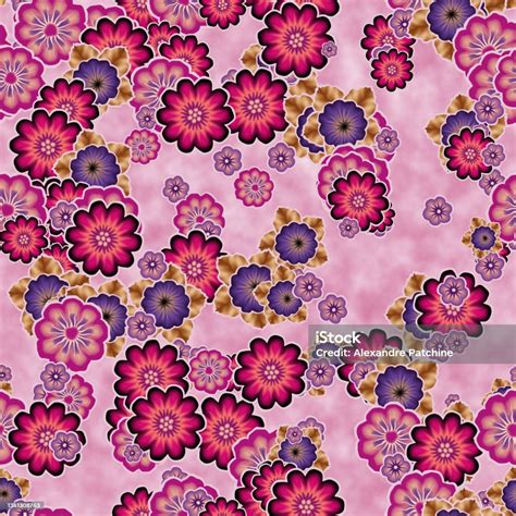 선명한 색상의 매끄러운 꽃 무늬가 피어나고 손으로 칠한 것처럼 보입니다 부드러운 장미 배경에 밝은 갈색 잎과 빨간색 장미와