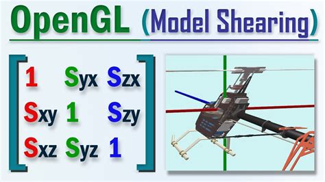 How To Shear Transform 3d Models In Opengl An Awesome Insight Youtube
