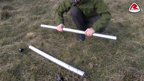 Assembling Packing A Robens Tipi Center Pole Youtube