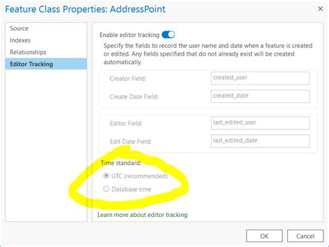 Solved Cant Set Time In Editor Tracking Esri Community