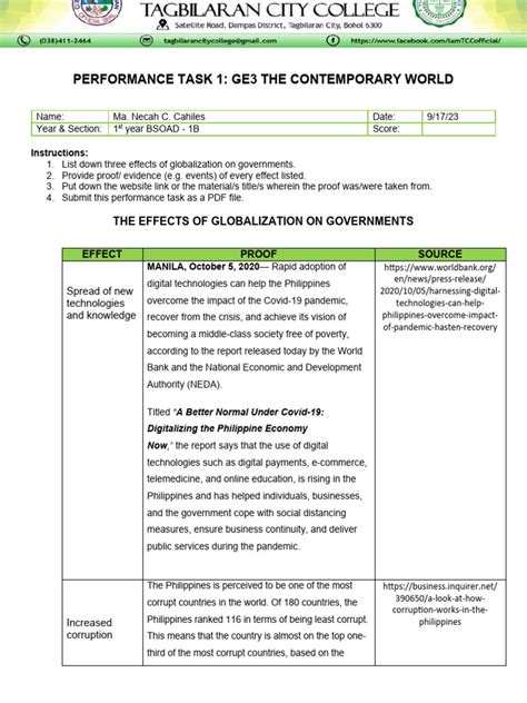 The Effects Of Globalization On Governments Download Free Pdf