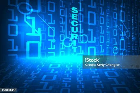 Cyber Security On Code Number Protection Technology Abstract Background