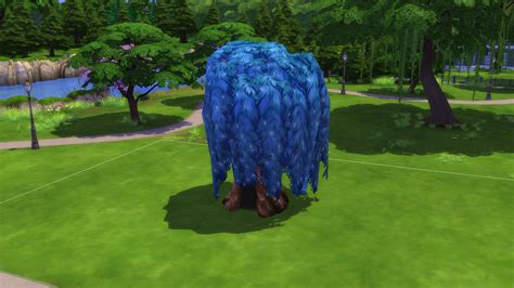 Mod The Sims Portal Tree Liberated From Debug Mode And Recolored