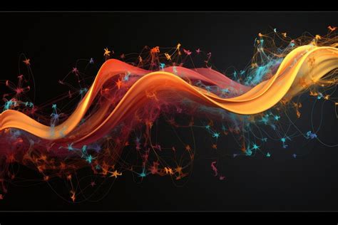 visualization quantum algorithms abstract glowing premium photo