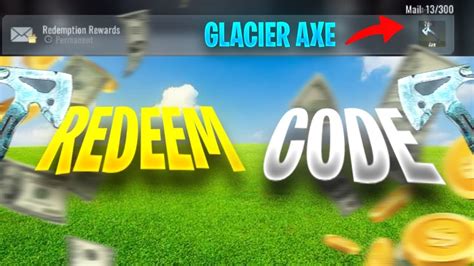 Bloodstrike Latest Redeem Code For Free Glacier Axe Youtube