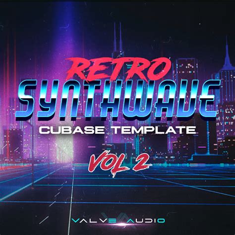 Retro Synthwave Vol 2 Cubase Template Miami Nights 1984 Accelerated