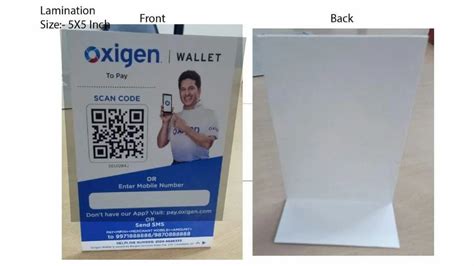Qr Code Stand Acrylic Qr Code Display Stand Manufacturer From New Delhi