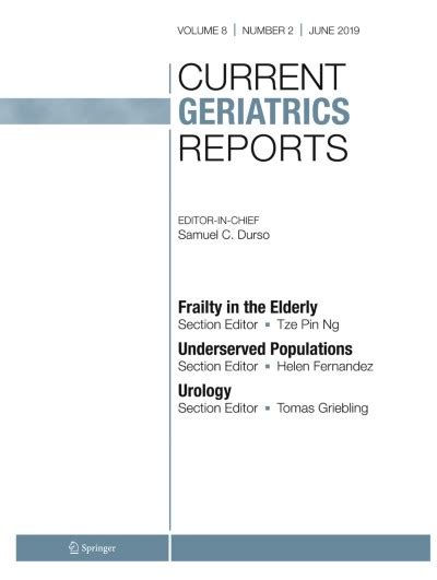 Frailty Successful Aging Resilience And Intrinsic Capacity A Cross