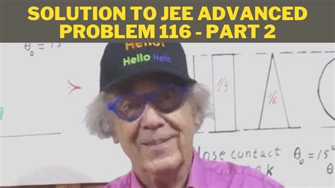 Solution To JEE Advanced Problem 116 Part 2 YouTube