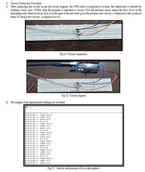 arduino based pressure sensor integration in the measurement of flow field