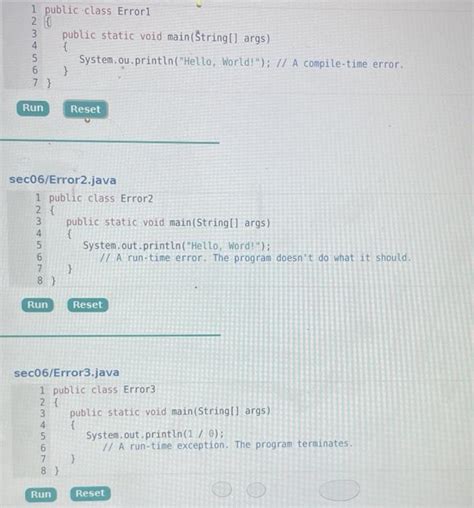 Solved 1 Public Class Errorl Public 20 3 4 5 7 Public