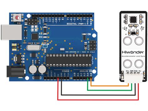 Acceleration Sensor：hiwonder Robot Sensor Compatible With Arduino