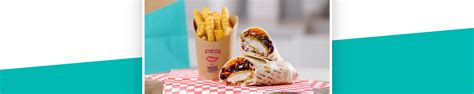 Chicken Goujon Wrap And Chips