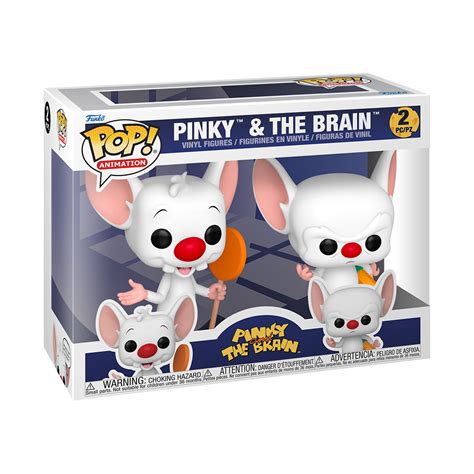 Pinky And The Brain Funko Pop Vinyl Figure 2 Pack