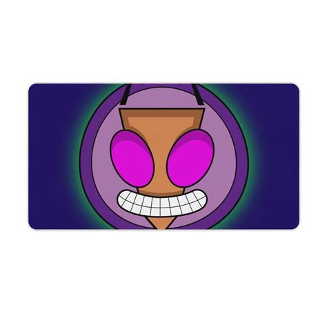 Invader Zim Mouse Pad Extended Gaming No Sliped Large Desk Mat Stitched