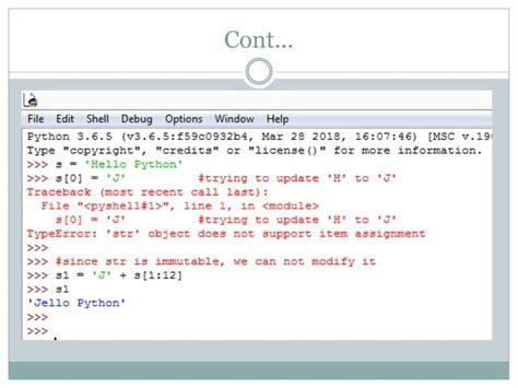 Python 04 Fundamental Data Types Vs Immutability Pptx Programming Languages Computing