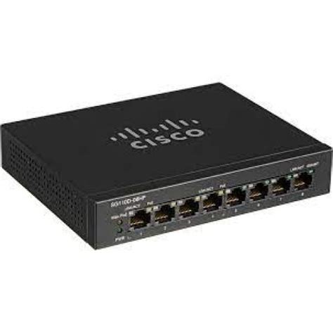 Cisco 8 Port Switch 4p Poe Sg110d 08hp Eu Cisco
