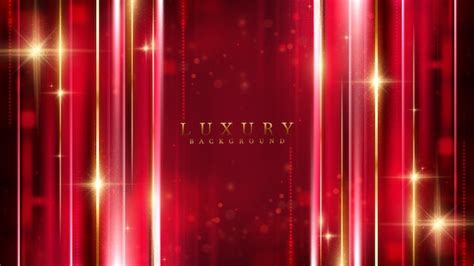 골든 라인 요소와 광선 효과 장식 및 보케가 있는 블랙 럭셔리 배경 프리미엄 벡터